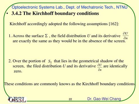 Ppt Chap 3 Foundations Of Scalar Diffraction Theory Powerpoint