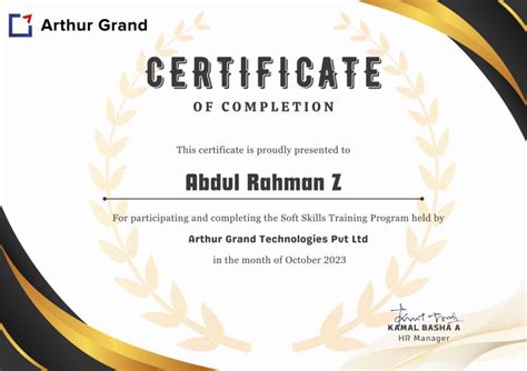 Exciting News Ive Successfully Completed The Soft Skills Training