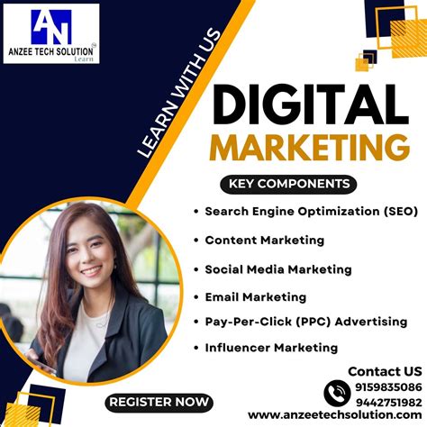 learn digital marketing with our updated course anzee tech solution