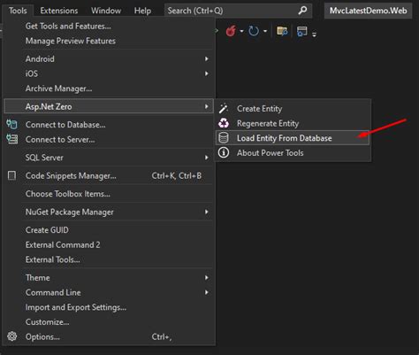 Load Entity From Database Documentation Center