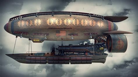 Steampunk Airship 2022s Best Steampunk Ship Photos And Types