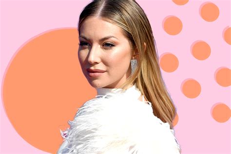 Stassi Schroeder Wears Off Shoulder Red Blazer On E Daily Pop