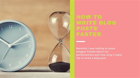 How To Write Blog Posts Faster Badass Web Goddess
