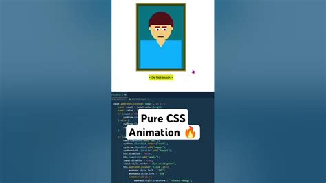Harry Potter Style Moving Eye Portrait Css Animation Youtube