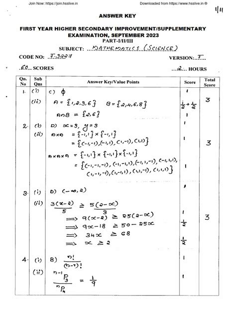 hsslive xi f 3227 mathematics science pdf