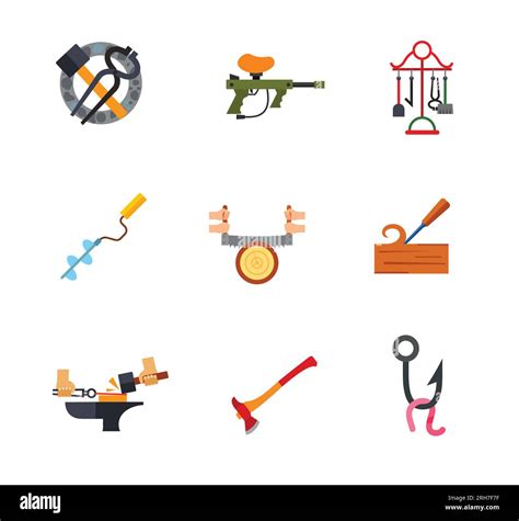 Skill Icon Set Stock Vector Image And Art Alamy