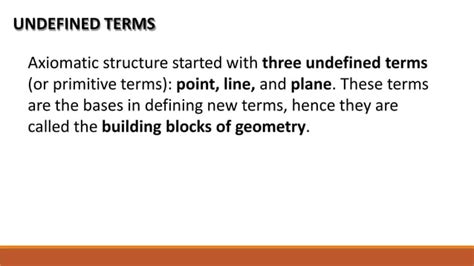 Illustrating Axiomatic Structures Of A Mathematical System Quarter 3pptx