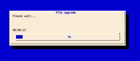 Linux Timer Running Under Bash Script In Dialog Window Super User