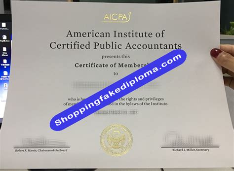The Fake American Aicpa Certificate Empowering Excellence In