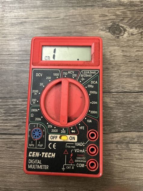 Harbor Freight Automotive Multimeter At Trudi Abbas Blog