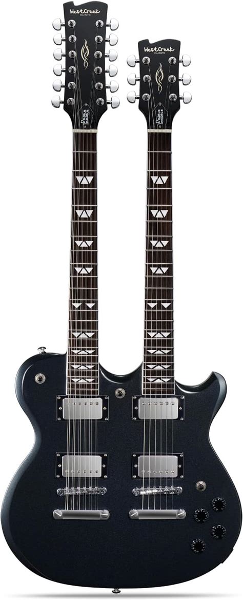 Westcreek Double Trouble Electric Guitar Double Neck 12 String And 6