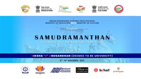 day 1 samudramanthan a dhara event on maritime traditions