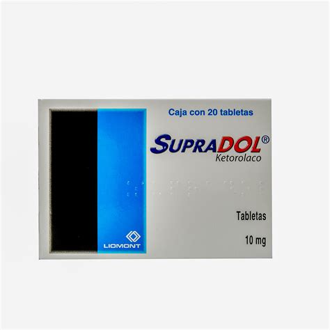 Supradol 10mg 20 Tabs