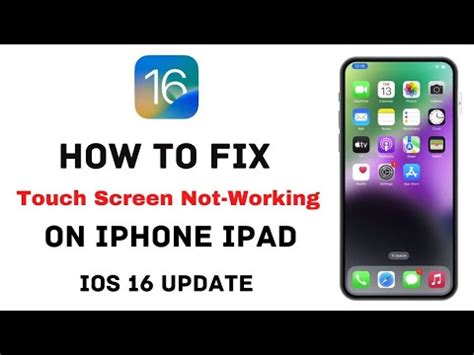 IOS Touch Screen Not Working On IPhone Fix How To Fix Unresponsive Touch Issue On Any
