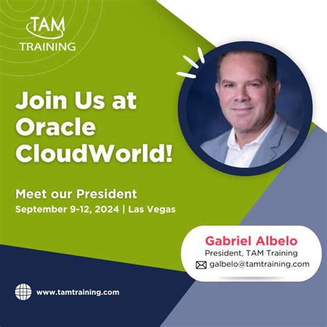 Tam Training On Linkedin Oraclecloudworld Cloudtechnology Tamtraining