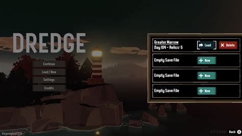 Dredge Game Ui Database