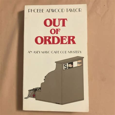 Out Of Order By Phoebe Atwood Taylor