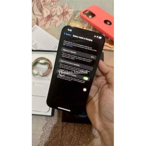 Hp Apple Iphone Pro Max Bekas Garansi Resmi Indo Warna Pacific Blue Gb Sinyal Aman Di