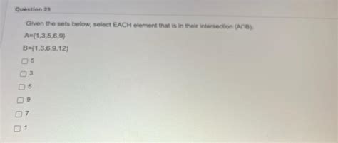 Solved Egin Array L A 13569 B 136912