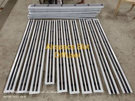 Aluminium Slot Diffuser Grill For Commercial Shape Rectangle At Sq Ft In Mumbai