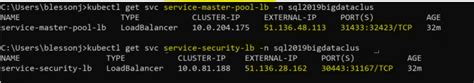 Getting Started With Sql 2019 Big Data Cluster In Azure Sqlservercentral