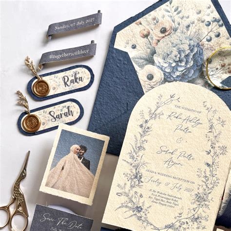 Jual Keepsake Wedding Weeding Vows Handmade Undangan Aesthetic