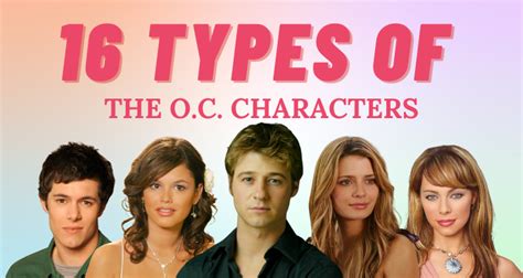 16 Personality Types Of The O C Characters So Syncd 16 Personality Types Of The O C Characters So Syncd