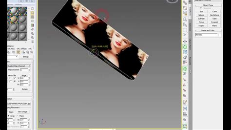 Как наложить картинку на 3д модель в 3дмакс Youtube