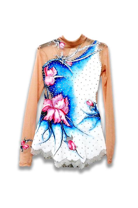 Трико за художествена гимнастика Зимна приказка 2 Трика за художествена гимнастика