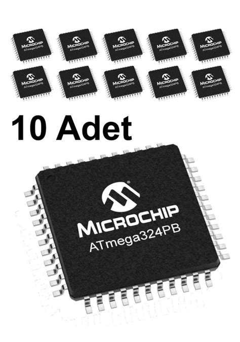 Microchip Atmel Atmega324pb Au Tqfp44 Atmega324 10 Adet Fiyatları Ve