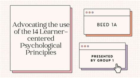 For Teachers Learner Centered Approach Pptx Professional School Postgraduate Education