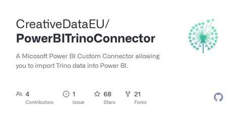 Github Creativedataeu Powerbitrinoconnector A Micosoft Power Bi Custom Connector Allowing You