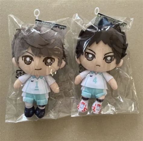 Haikyuu Toru Oikawa Hajime Iwaizumi Chibi Plush Doll Toy Set Japan Anime New £53 64 Picclick Uk