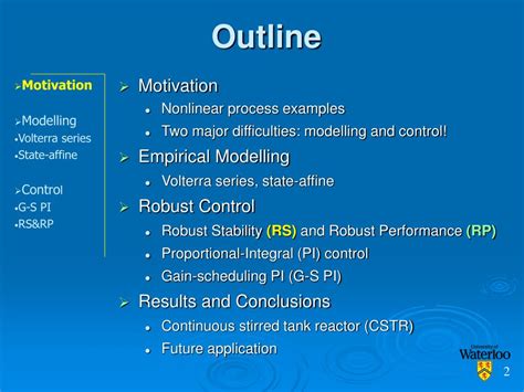 Ppt Modelling And Control Of Nonlinear Processes Powerpoint