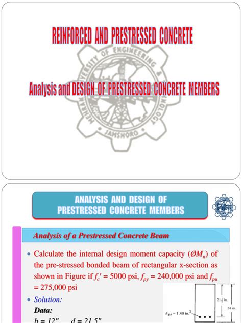 Analysis And Design Of Prestressed Concrete Members Pdf