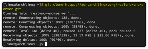 how to download and install realvnc on arch linux linux genie