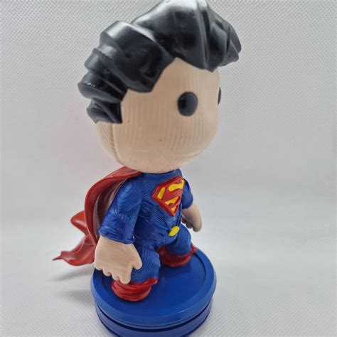 Chibi Superman 3d Model By 3dprintingdesigner