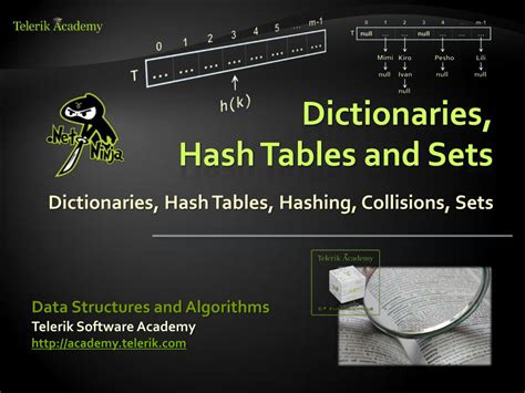 Ppt Dictionaries Hash Tables And Sets Powerpoint Presentation Free
