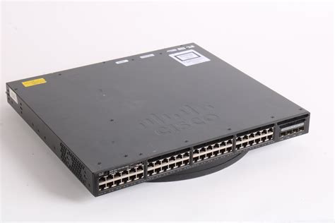 Cisco 3650 48 Port Gigabit Ethernet Switch Ws C3650 48ps 1x Power Supp Ntc Tech