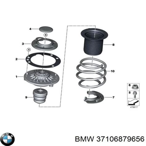 37106879656 Bmw Амортизатор передний правый