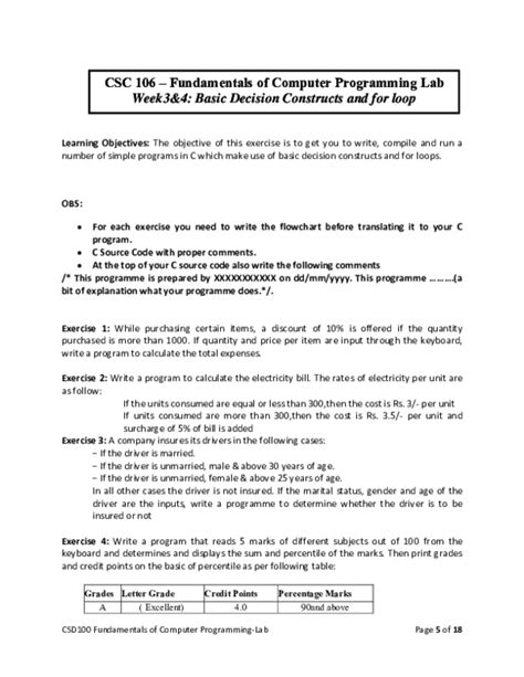 Pdf C Programming Task