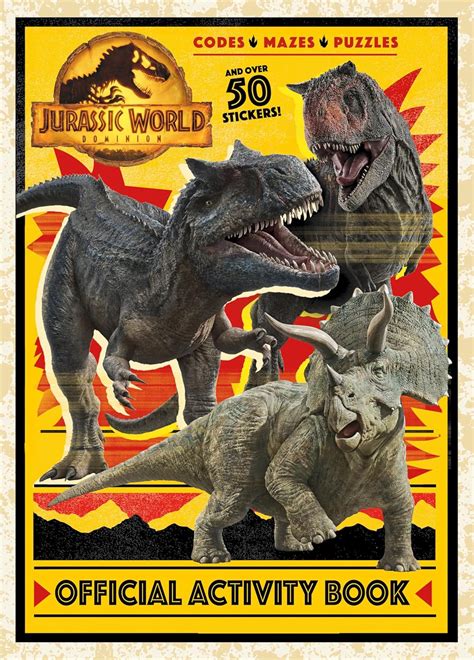 Jurassic World Dominion Official Activity Book Jurassic World Dominion