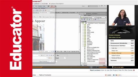 What Is Dreamweaver Dreamweaver CS With Educator YouTube