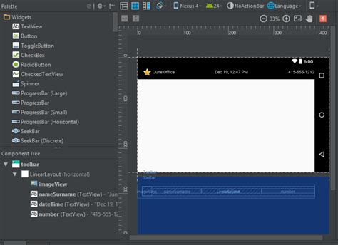 Android Toolbar Content Looks Different On Preview Mode Than Emulator Stack Overflow