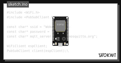 Topik Sub Wokwi ESP STM Arduino Simulator