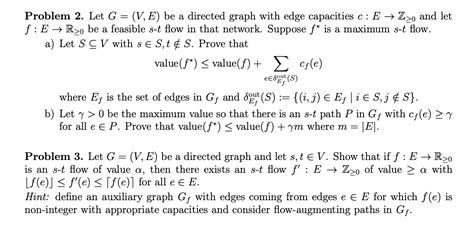 solved problem 2 let g v e be a directed graph with edge