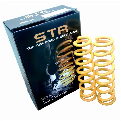 STR Coil Spring For Hilux Triton Navara D40 NP300 Dmax Ranger T6 FJ Cruiser LC2 LC80 Prado 90