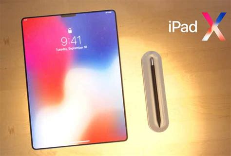 This IPad X Concept Looks Sexy AF