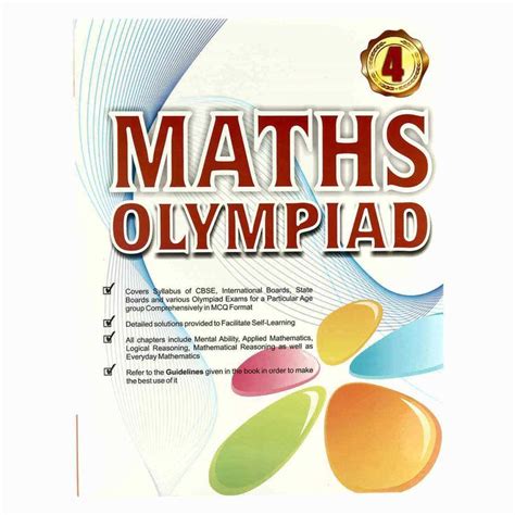 Math Olympiad Class 4 Math Olympiad International Math Olympiad