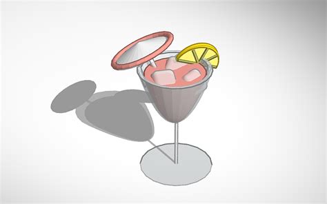 3d Design Strawberry Lemonade Tinkercad